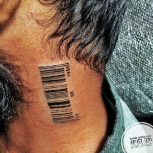 Barcode Tattoo Designs with Meanings & Placement Ideas