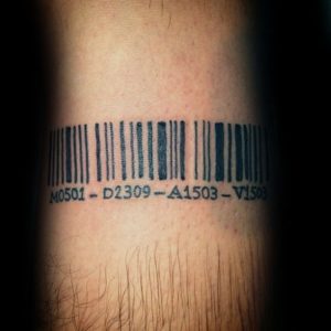 Barcode Tattoo Designs with Meanings & Placement Ideas